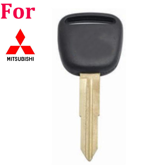 M-056 brass blank car keys for mitsubishi|Gold Logo Car key
